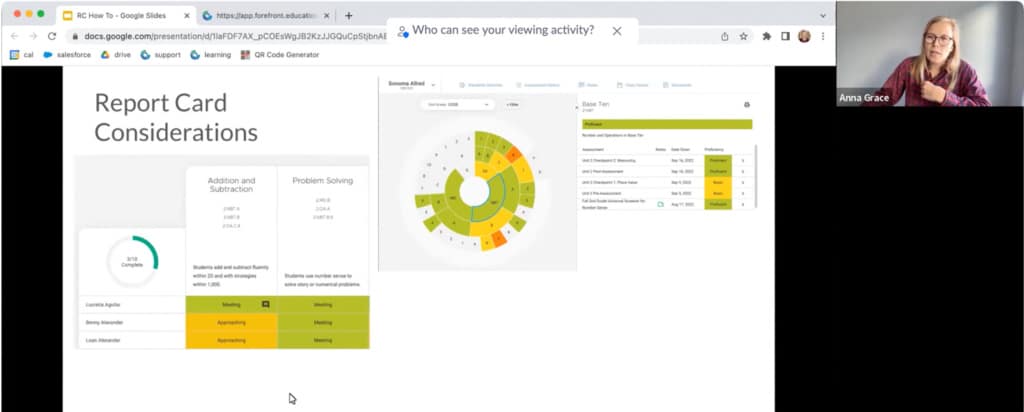 Configure Report Cards - Forefront Education