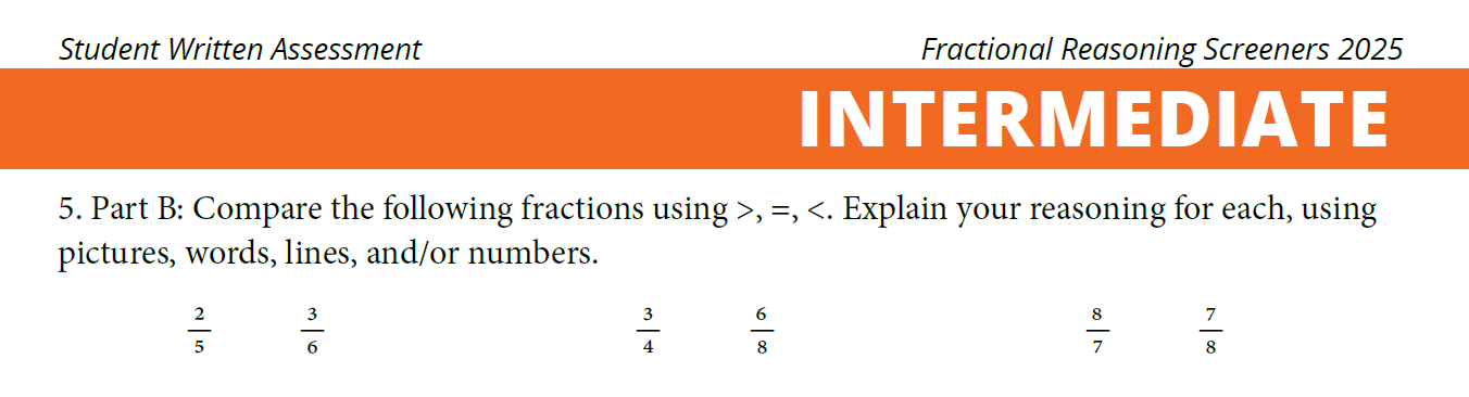 Forefront Education - Introduction to Fractional Reasoning