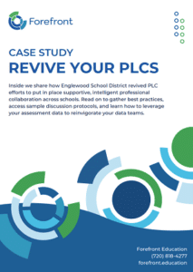 Student Learning Data - Forefront Education
